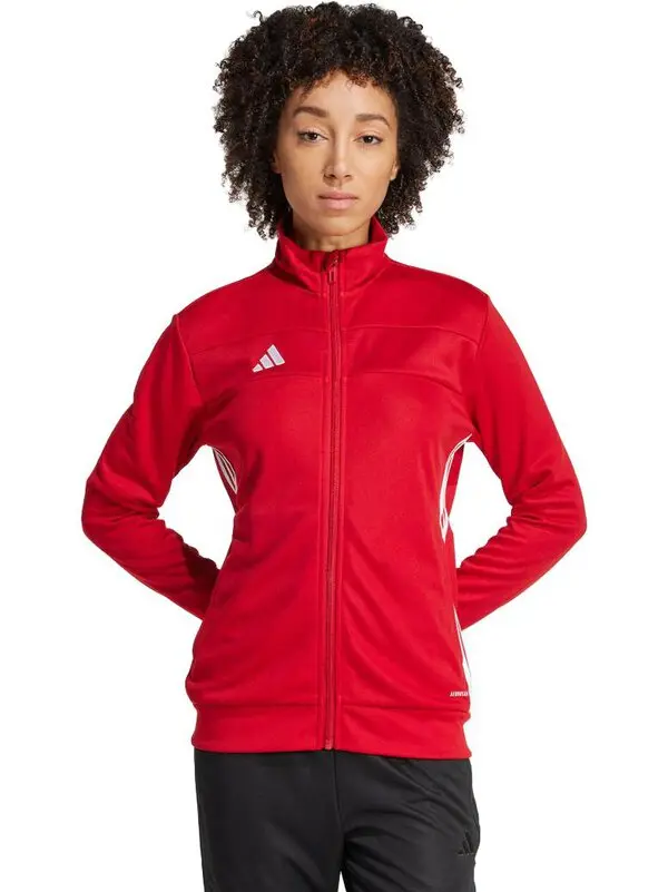 Adidas Tiro 25 Essentials Training Jacket - Team Power Red 2 / White