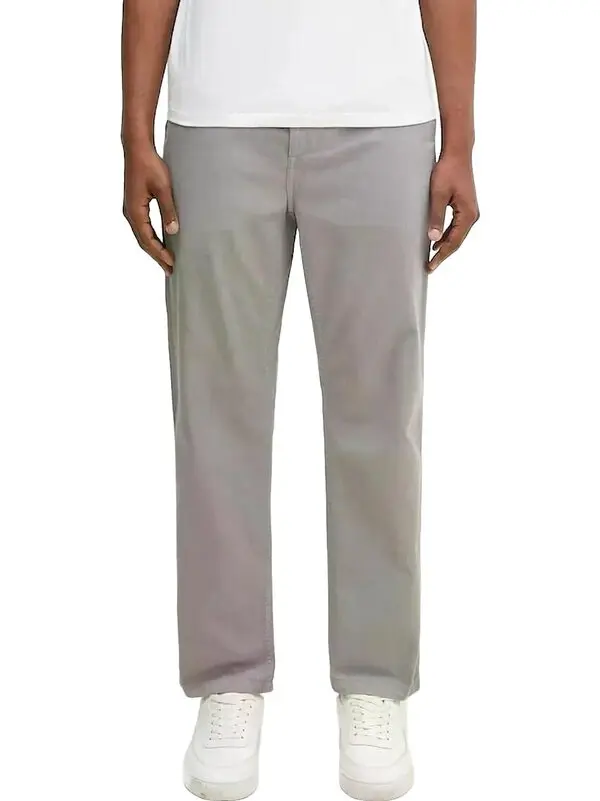 Carhartt Work In Progress Straight-leg Trousers With Pockets - Grey