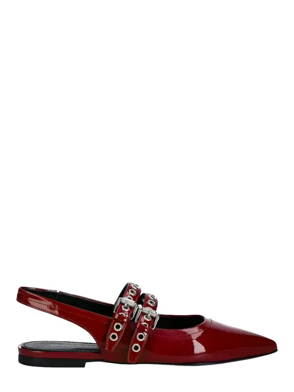 KENNEL&SCHMENGER Greta Flap Pumps - Red