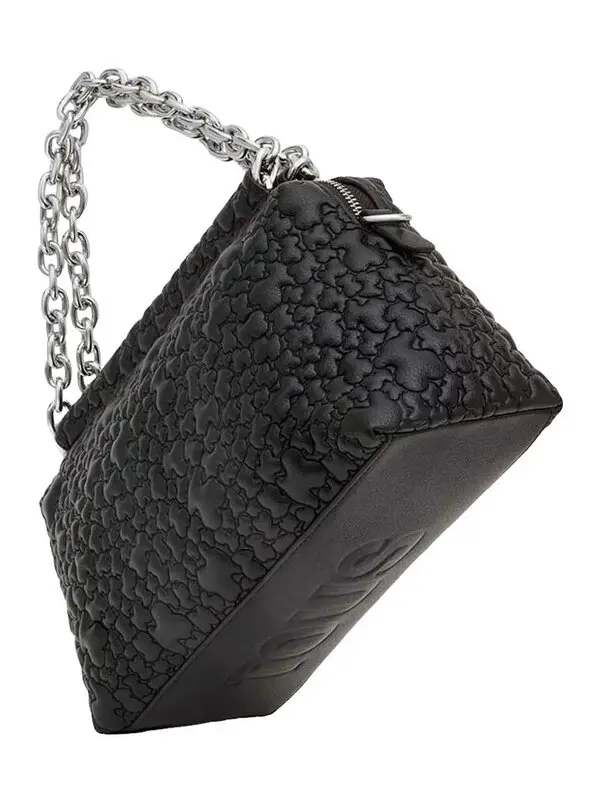 TOUS Quilted Shoulder Bag - Black