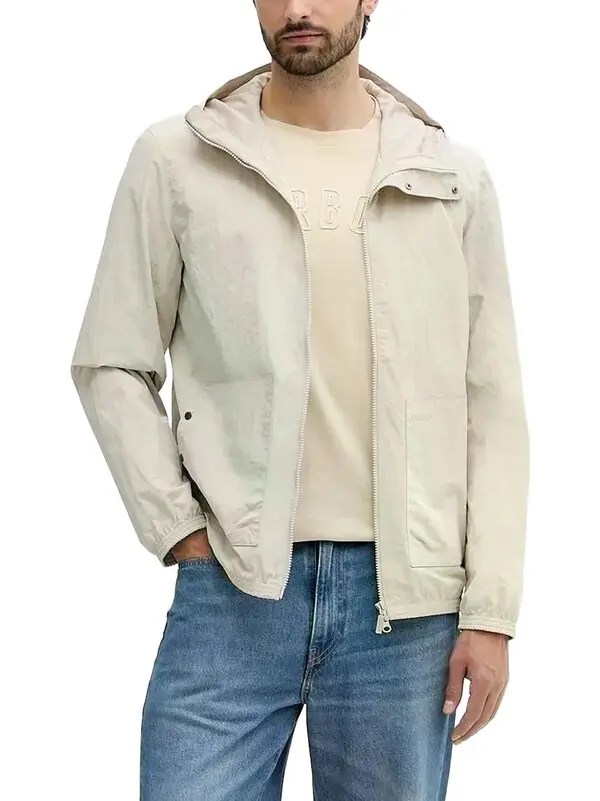 Barbour Hooded Jacket - Neutrals