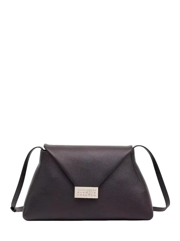MAISON MARGIELA Leather Shoulder Bag - Black