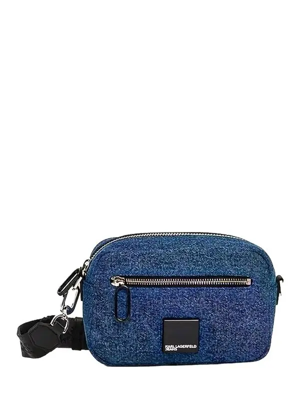 Karl Lagerfeld Denim Mini Bag - Blue
