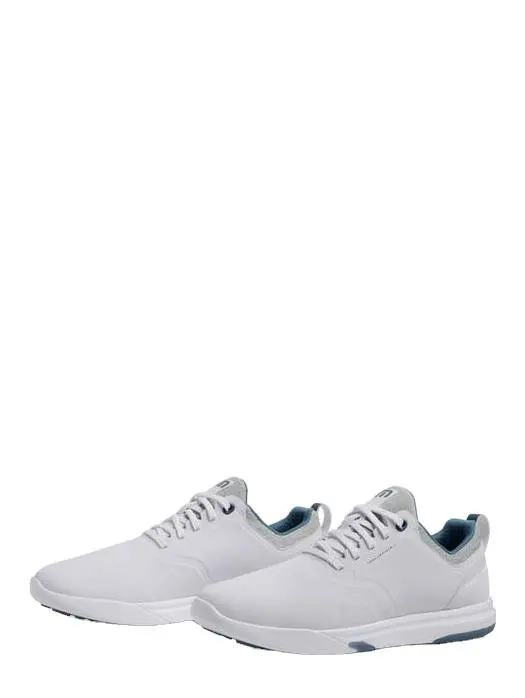Travis Mathew The Daily Pro Hybrid Golf Shoe - White/blue