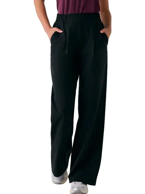 LOLE Connect Wide-leg Pants - Black