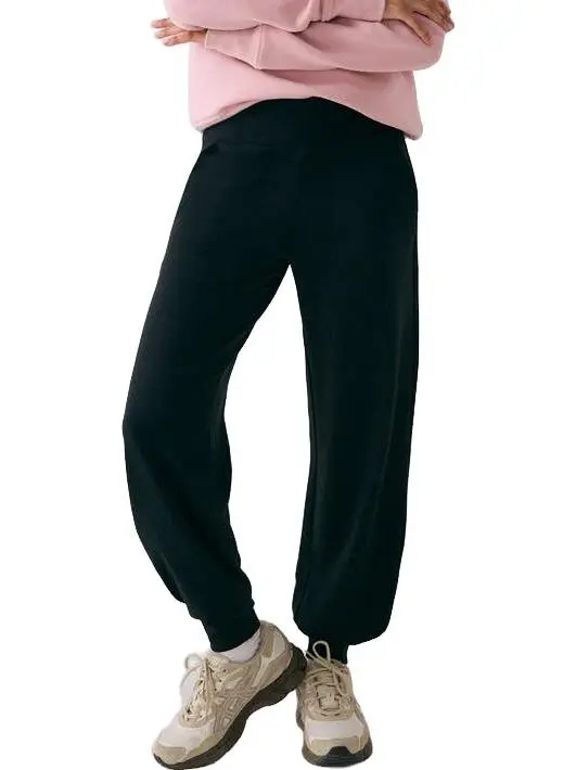 LOLE Flow Mid-rise Sweatpants - Black