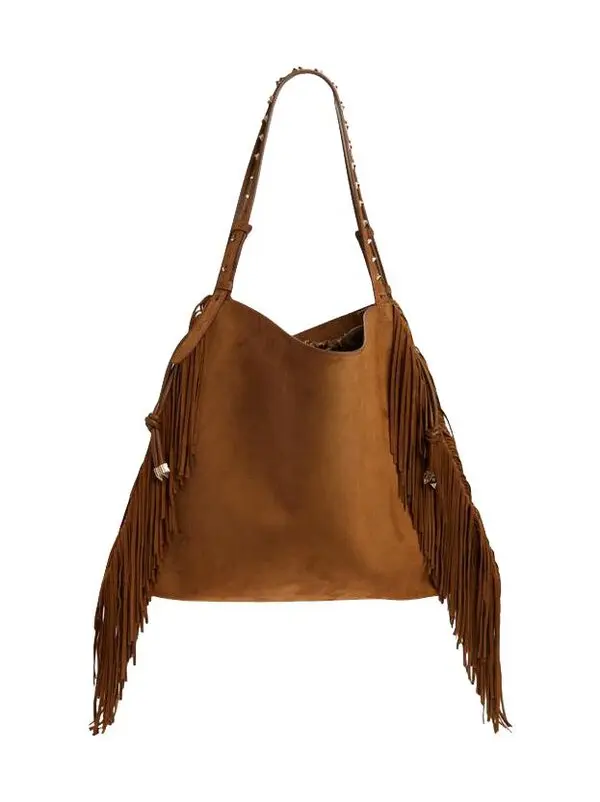 CHRISTIAN LOUBOUTIN Baggy Fringe Suede Tote - Rhea