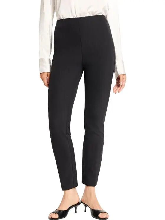 NIC+ZOE Newbury Ankle Slim Pants - Black Onyx