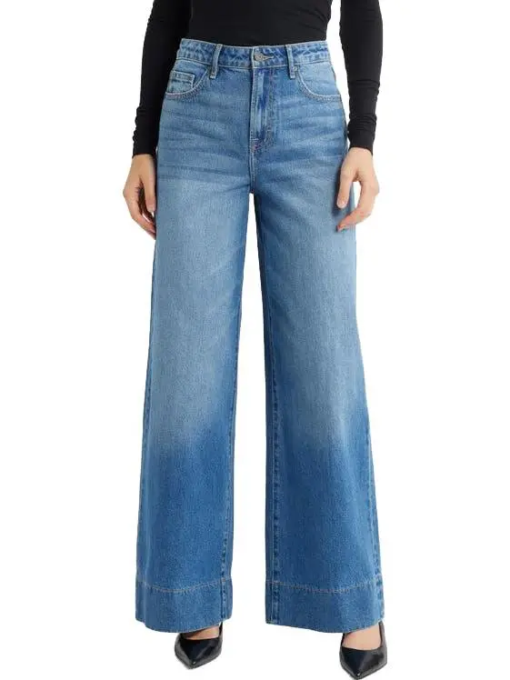 HIDDEN JEANS Super Wide Leg Jeans - Medium Wash