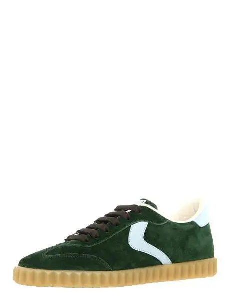 VOILE BLANCHE Ines Suede Sneakers - Fir Green