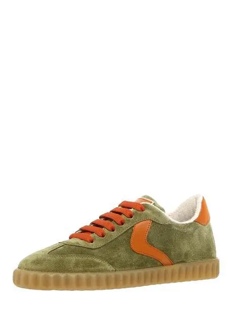 VOILE BLANCHE Ines Suede Sneakers - Musk Green