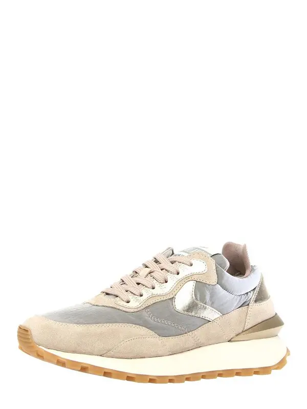 VOILE BLANCHE Qwark Hype Sneaker - Beige Grey