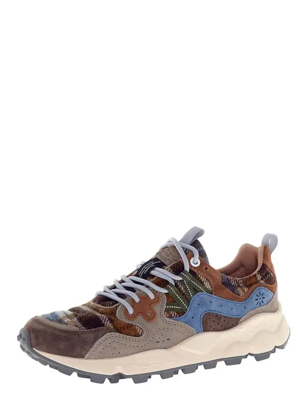 FLOWER MOUNTAIN Yamano 3 Hiking Sneaker - Dark Grey Stone