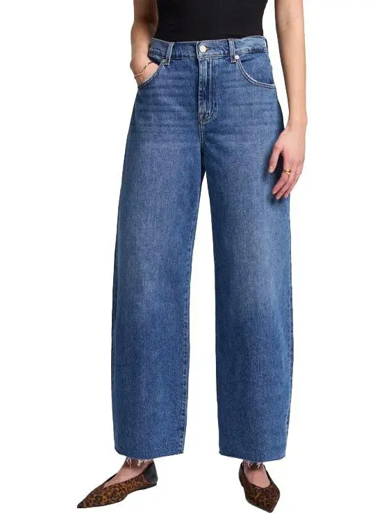 7 For All Mankind Bonnie High-waist Barrel Jeans - Santa Cruz