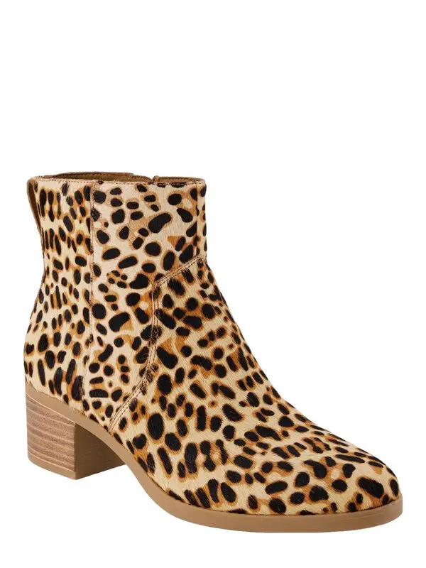 Toms Delilah Western Ankle Boots - Medium Brown