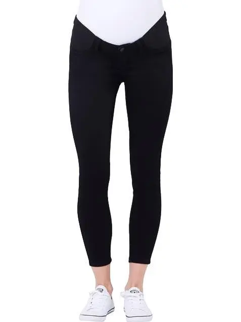 RIPE MATERNITY Isla Ankle Grazer Jegging - Black