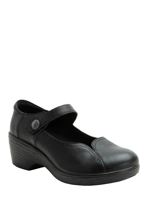 ALEGRIA BY PG LITE Saylar Mary Jane Clog - Noir