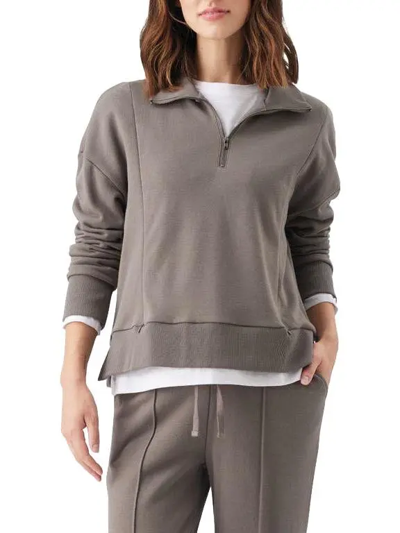 RIPE MATERNITY Terry Nursing Sweatshirt - Earth