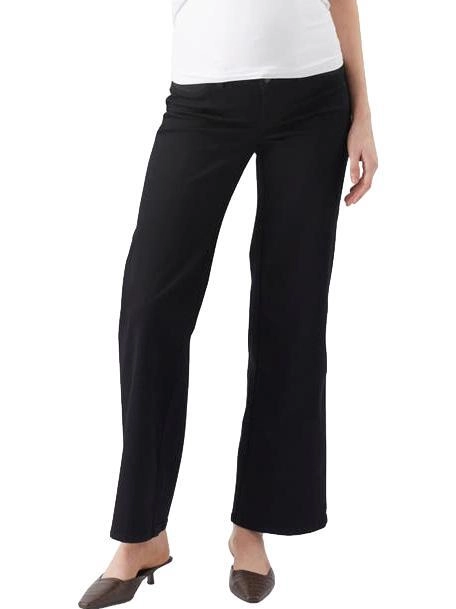 RIPE MATERNITY Kyle Wide Leg Maternity Jean - Black