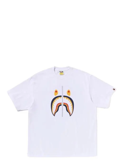 A BATHING APE Us Shark Tee Shirt - White