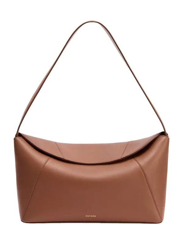 Cuyana Forma Shoulder Bag - Chestnut