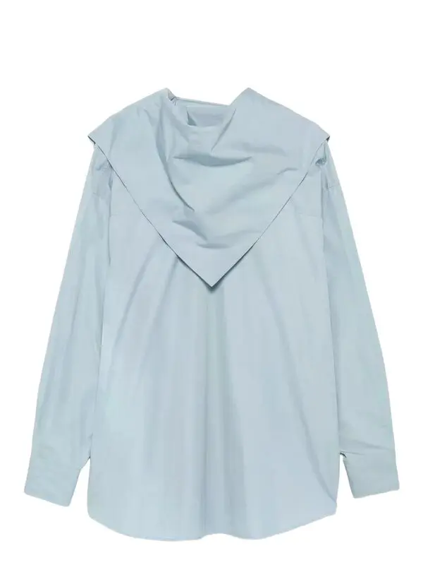 Ami High-neck Shirt - Blue
