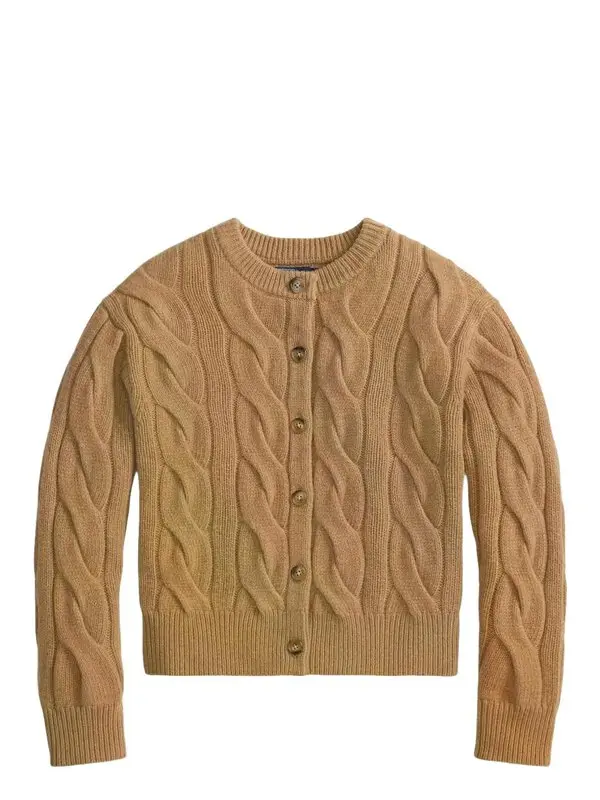 Polo Ralph Lauren Cable-knit Cardigan - Brown