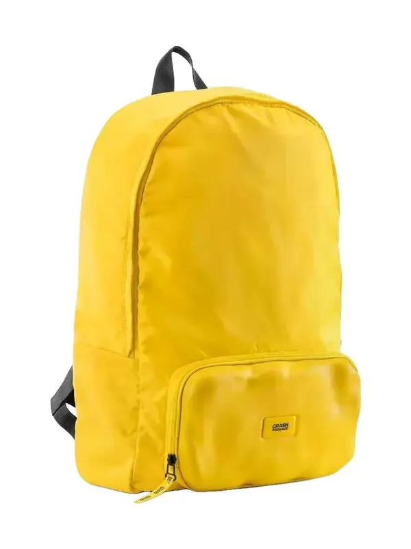 CRASH BAGGAGE Zip-pocket Backpack - Yellow