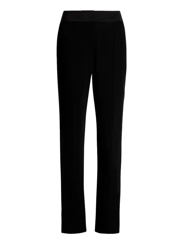 Cinq À Sept Split-hem Trousers - Black