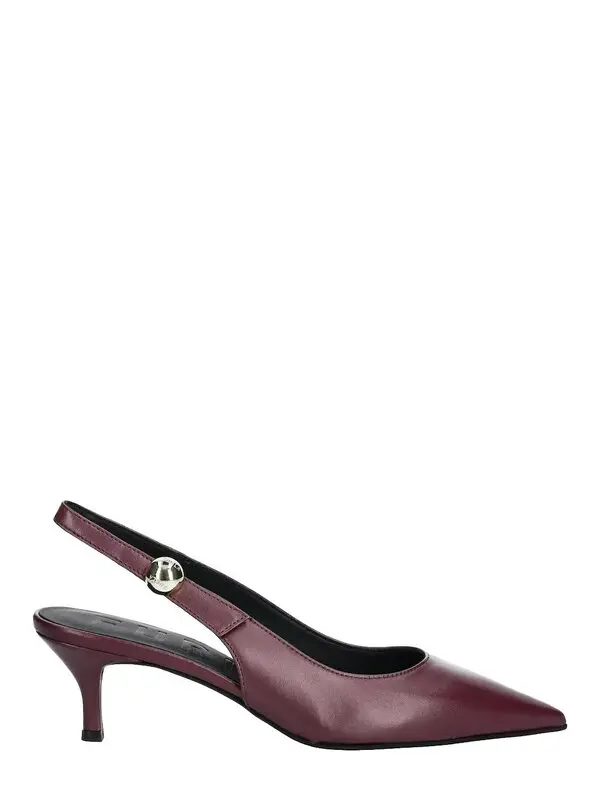 Furla Pointed-toe Slingback Pumps - Purple