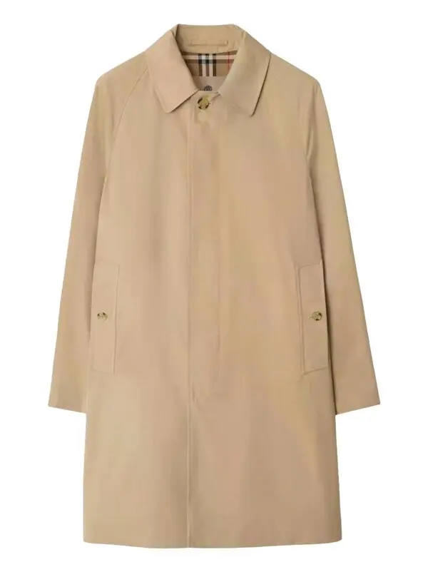 Burberry Camden Raglan-sleeve Coat - Neutrals