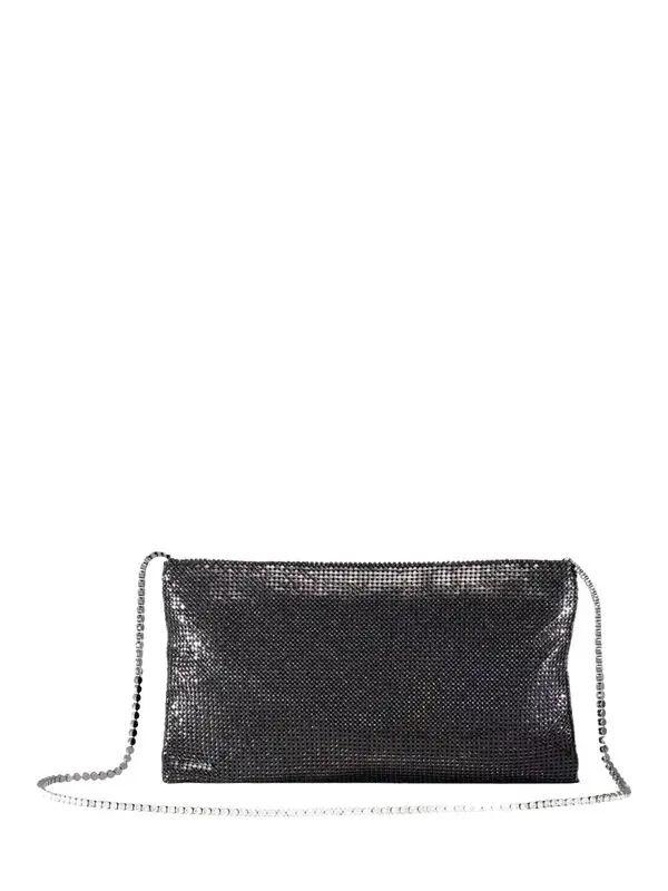 Benedetta Bruzziches Chain-embellished Clutch - Black