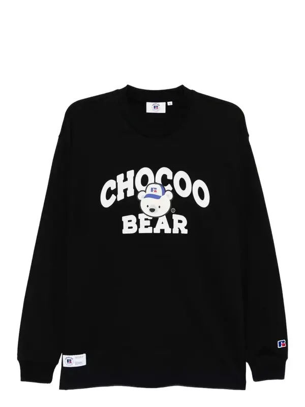 CHOCOOLATE Long-sleeve T-shirt - Black
