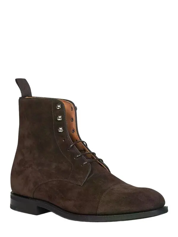 Church's Lace-up Suede Boots - Brown