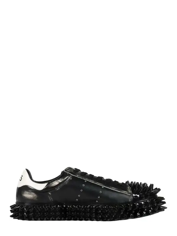 DOUBLET Spiky Embellished Low-top Sneakers - Black