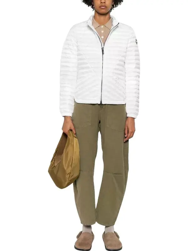 COLMAR Quilted Zip-front Jacket - White