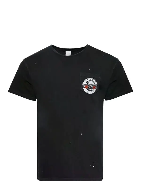 MadeWorn Guns N Roses Pocket T-shirt - Black