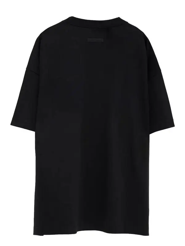 Fear Of God Graphic-print Cotton T-shirt - Black