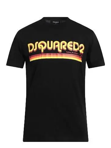 Dsquared2 T-shirt Size Cotton, Elastane - Black
