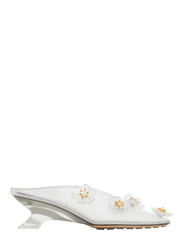 Bottega Veneta Jet Mules - Clear