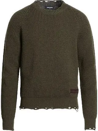 Dsquared2 Military Wool Sweater - Green