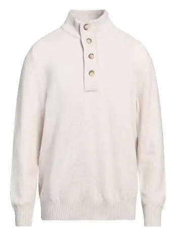 GRAN SASSO Turtleneck In Virgin Wool - White
