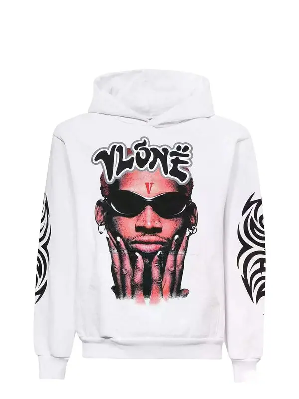VLONE Graphic-print Hoodie - White