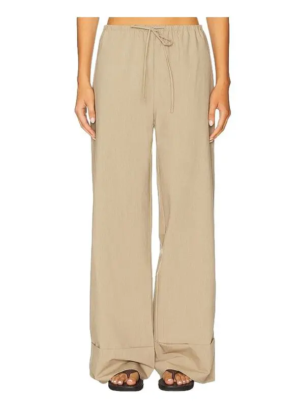 Steve Madden Idra Pant - Smokey Brown