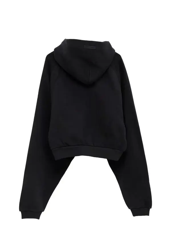 Fear Of God Embroidered Logo Hoodie - Black