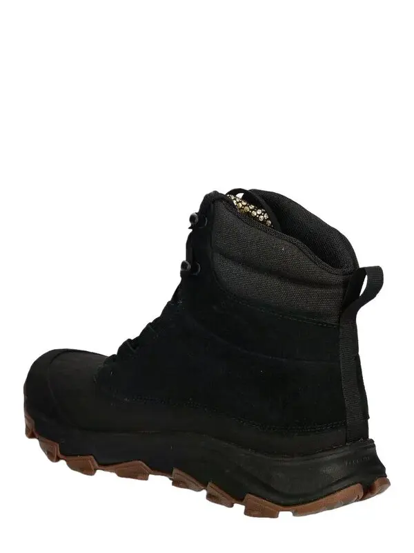 Columbia Logo Detail Lace-up Boots - Black