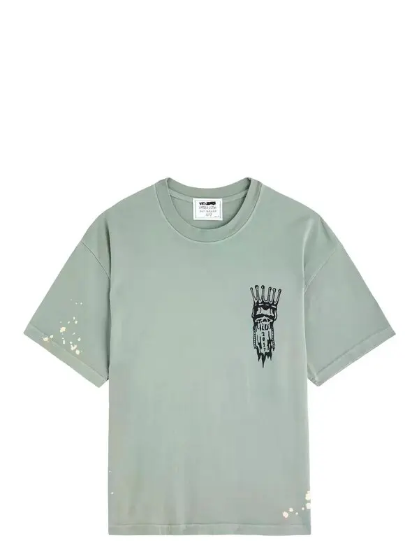 WARREN LOTAS Crown-print T-shirt - Grey