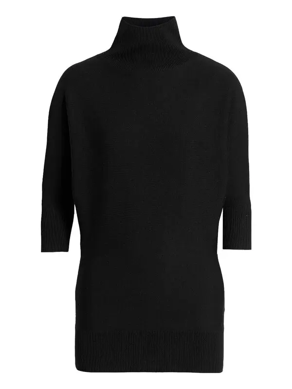 TOTEME Wool-blend Turtleneck Sweater - Black