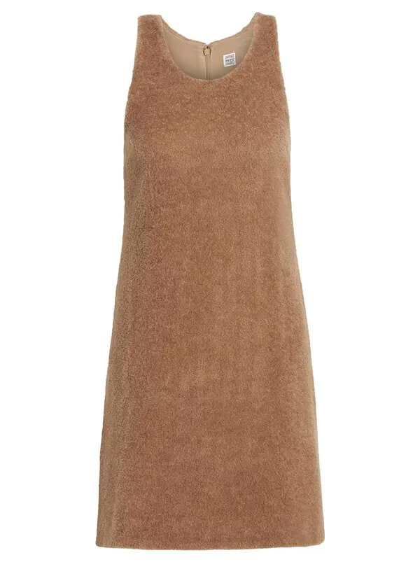 TOTÊME Wool And Alpaca-blend Dress - Light Brown