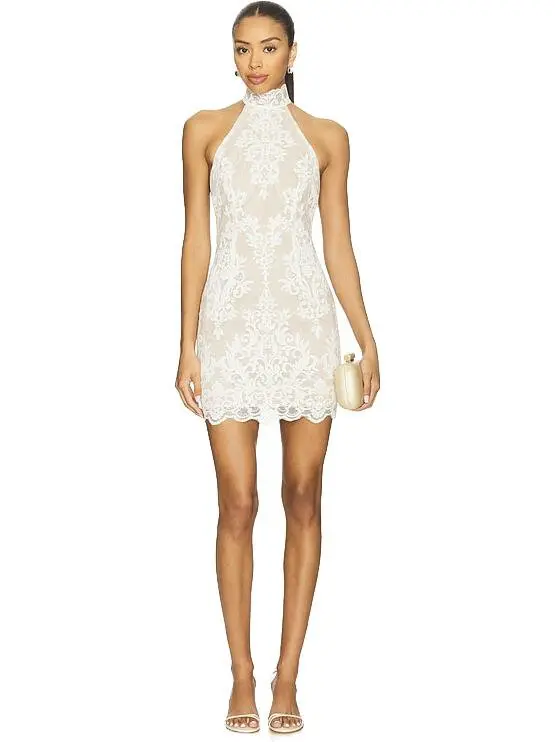 STONE COLD FOX X Ollie Mini Dress - White